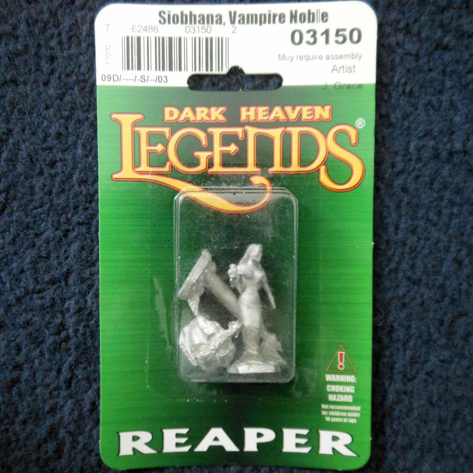 Reaper Dark Heaven Legends 03150 Siobhana Vampire Noble Female Undead ...