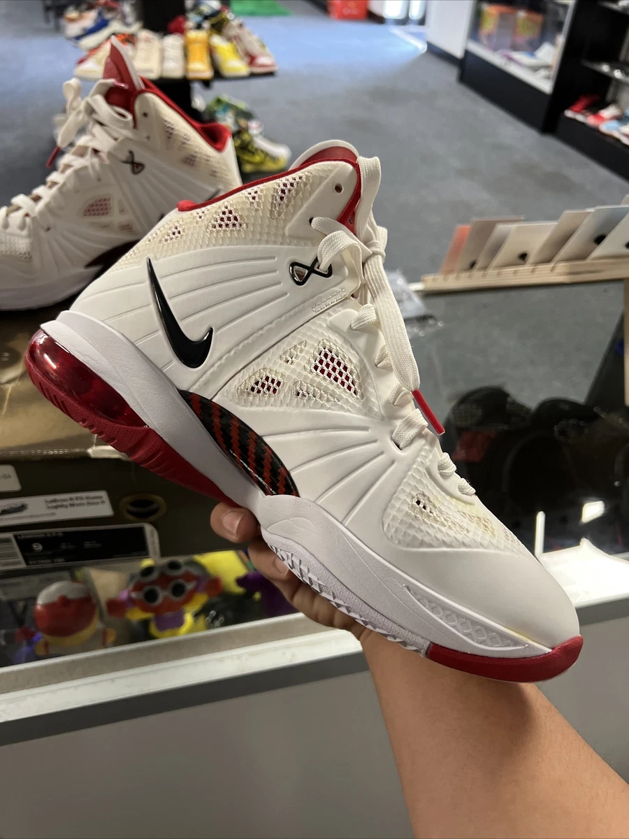 Lebron 8 Blanc
