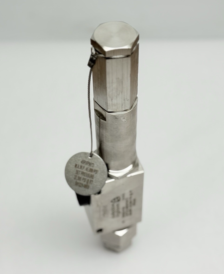 201B-2724 Parker Autoclave RVP Series Relief Valve 45RVP9072, 45000 PSI ...