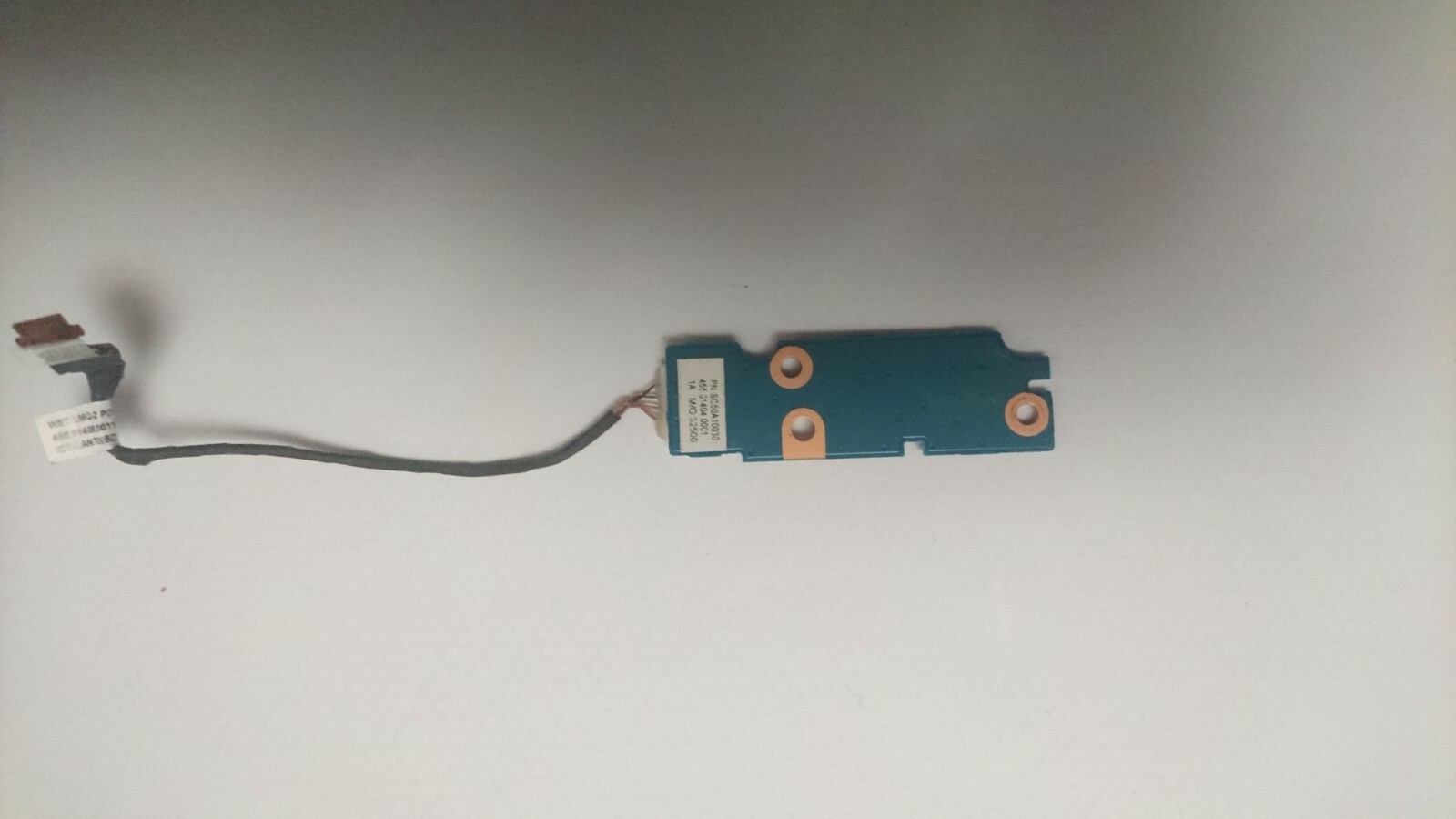 Lenovo Thinkpad X1 Carbon 3rd Gen 20BT Power Button Board + Cable | eBay