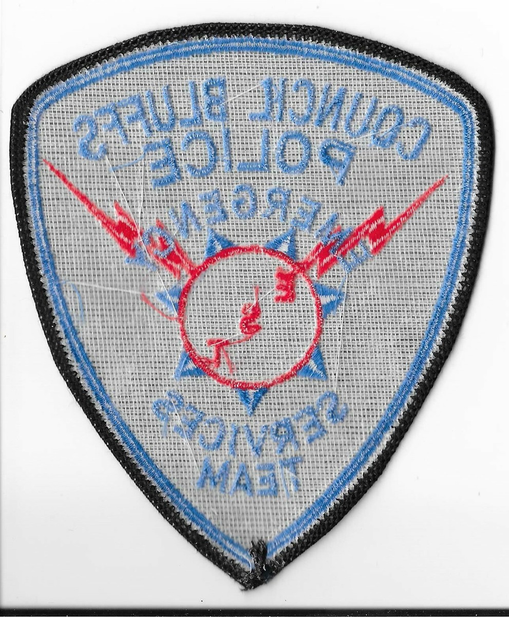 Council Bluffs Ia Police Badge New York City Police Department — LEB