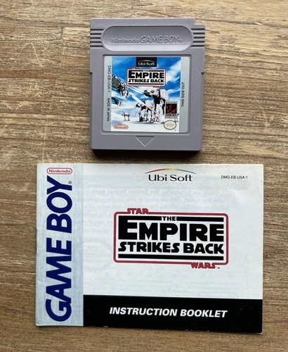 Star Wars The Empire Strikes Back Nintendo Gameboy Color Advance Game ...