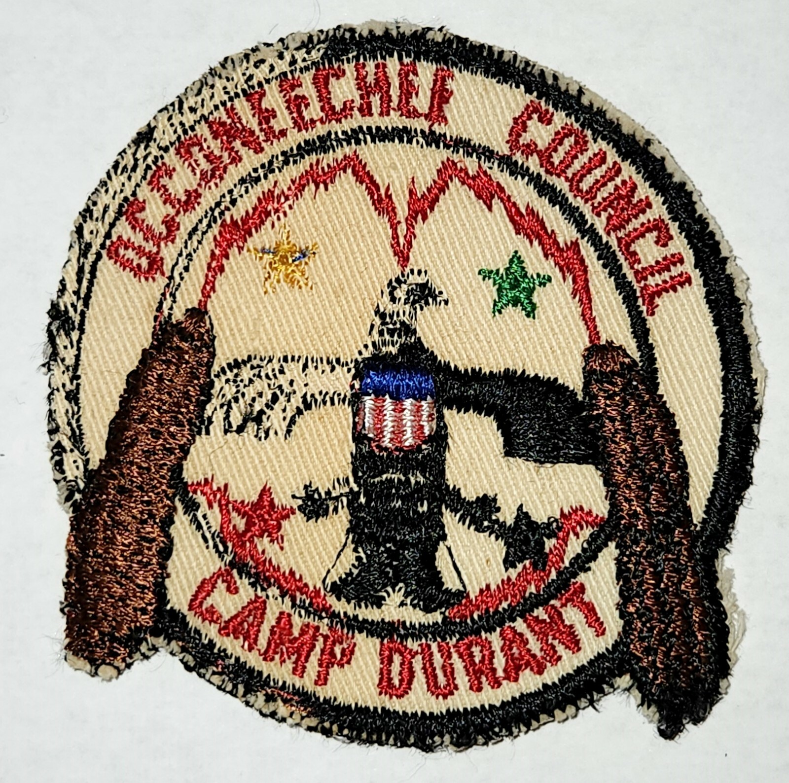 Camp Durant (NC) 1968-1970 Pocket Patch BSA Threadbreak | eBay