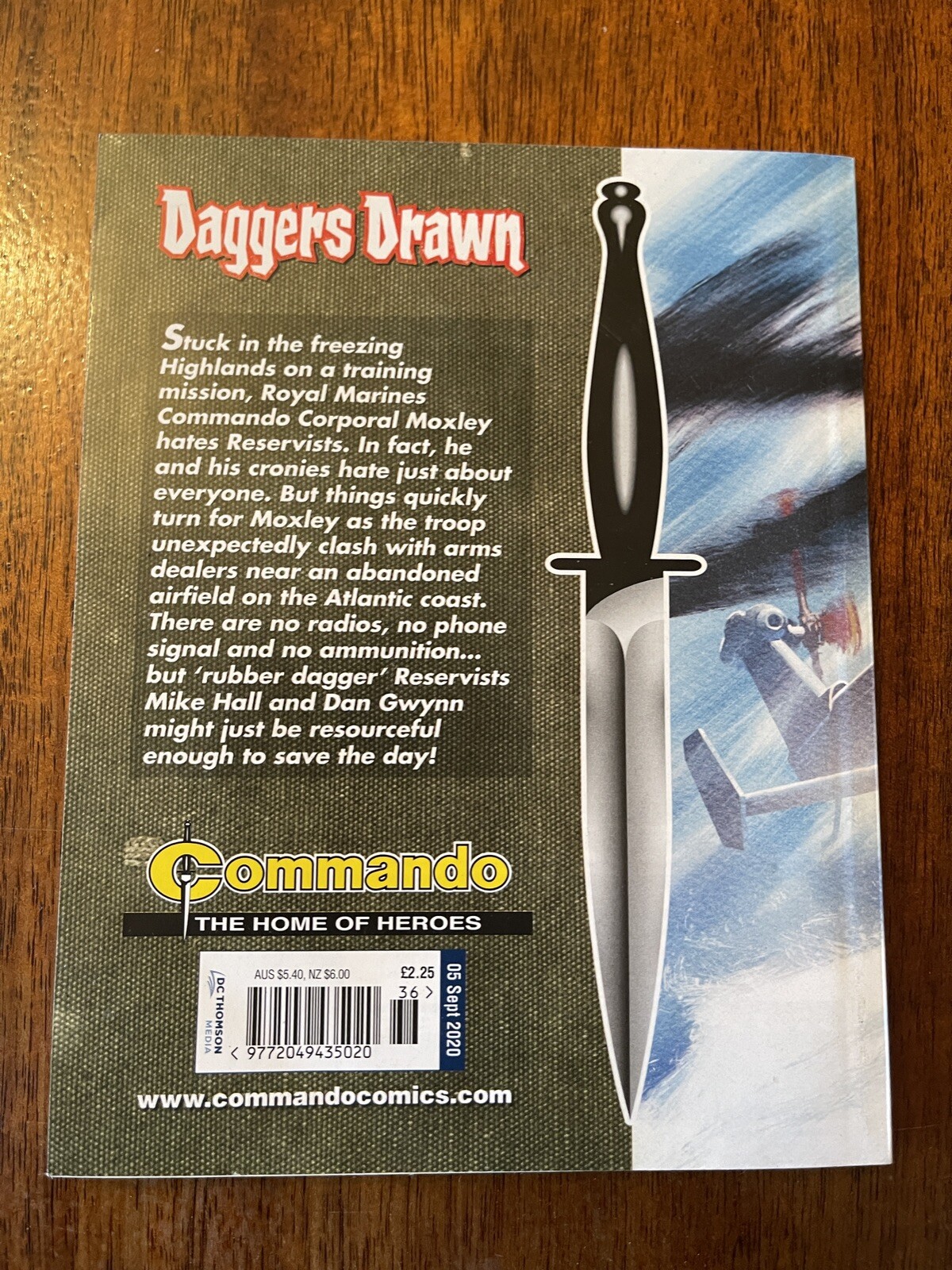 COMMANDO COMIC No.5363 - DAGGERS DRAWN War Comic (VGC/NM) | eBay Australia