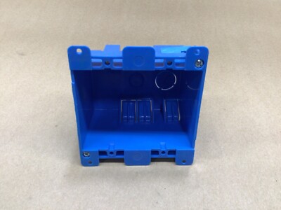 Carlon B225R 2-Gang 25 cu in PVC Switch / Outlet Electric Box ...