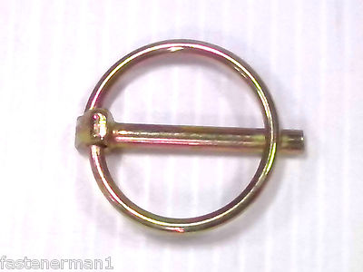 (10) NEW - 3/16" x 1-1/8" Lynch Pins -ATV,Tractor,Trailer,3 pt. Hitch ...