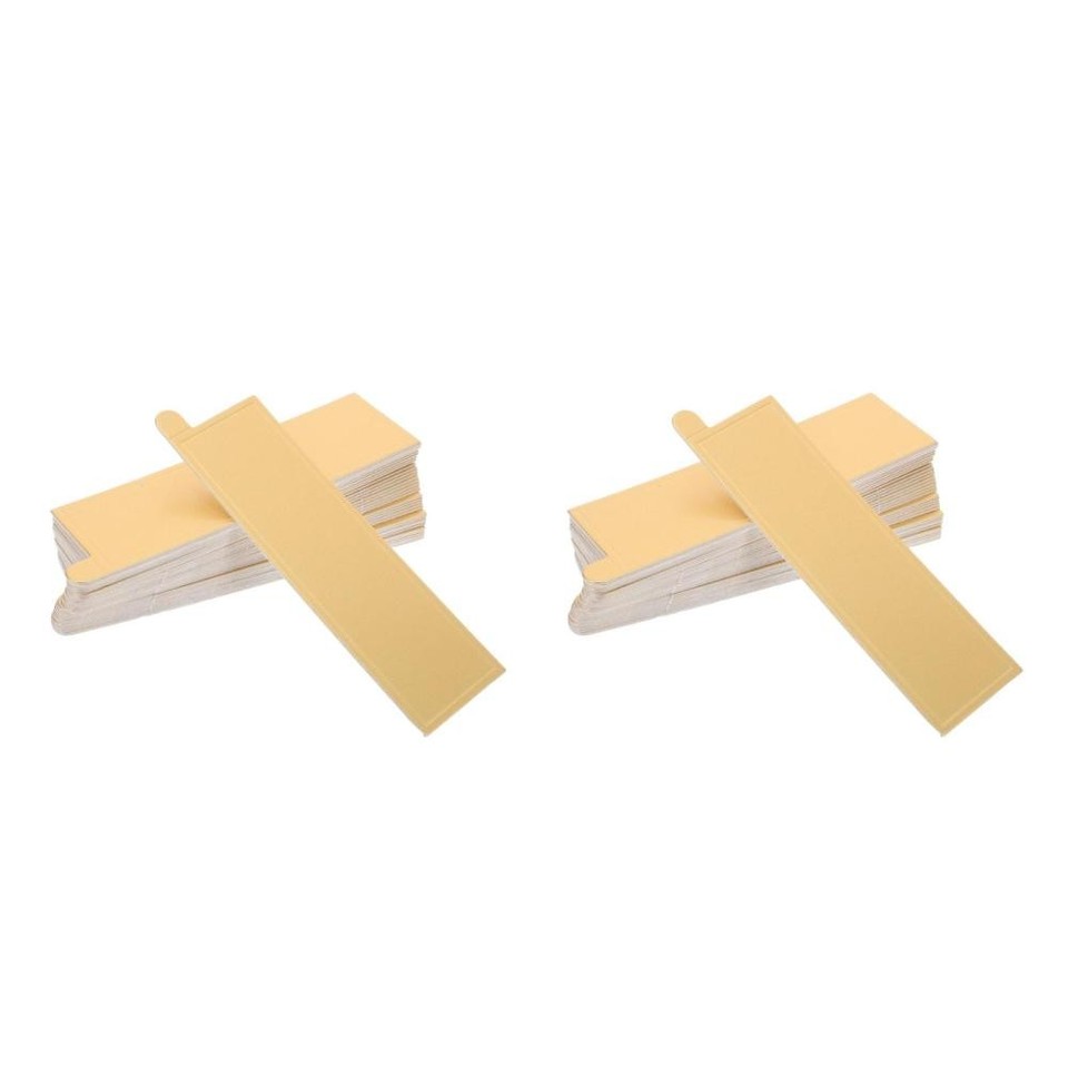 200pcs Rectangle Cake Boards Cardboard Mousse Cake Base Paper Dessert ...