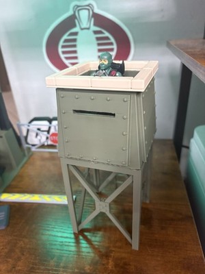 GI Joe Watch Tower for 3.75" GI Joe Figures – 3D Printed Diorama | eBay
