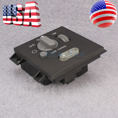 Headlight Switch w/ Fog Lights Switch For Chevy S10 Pickup Truck Blazer ...