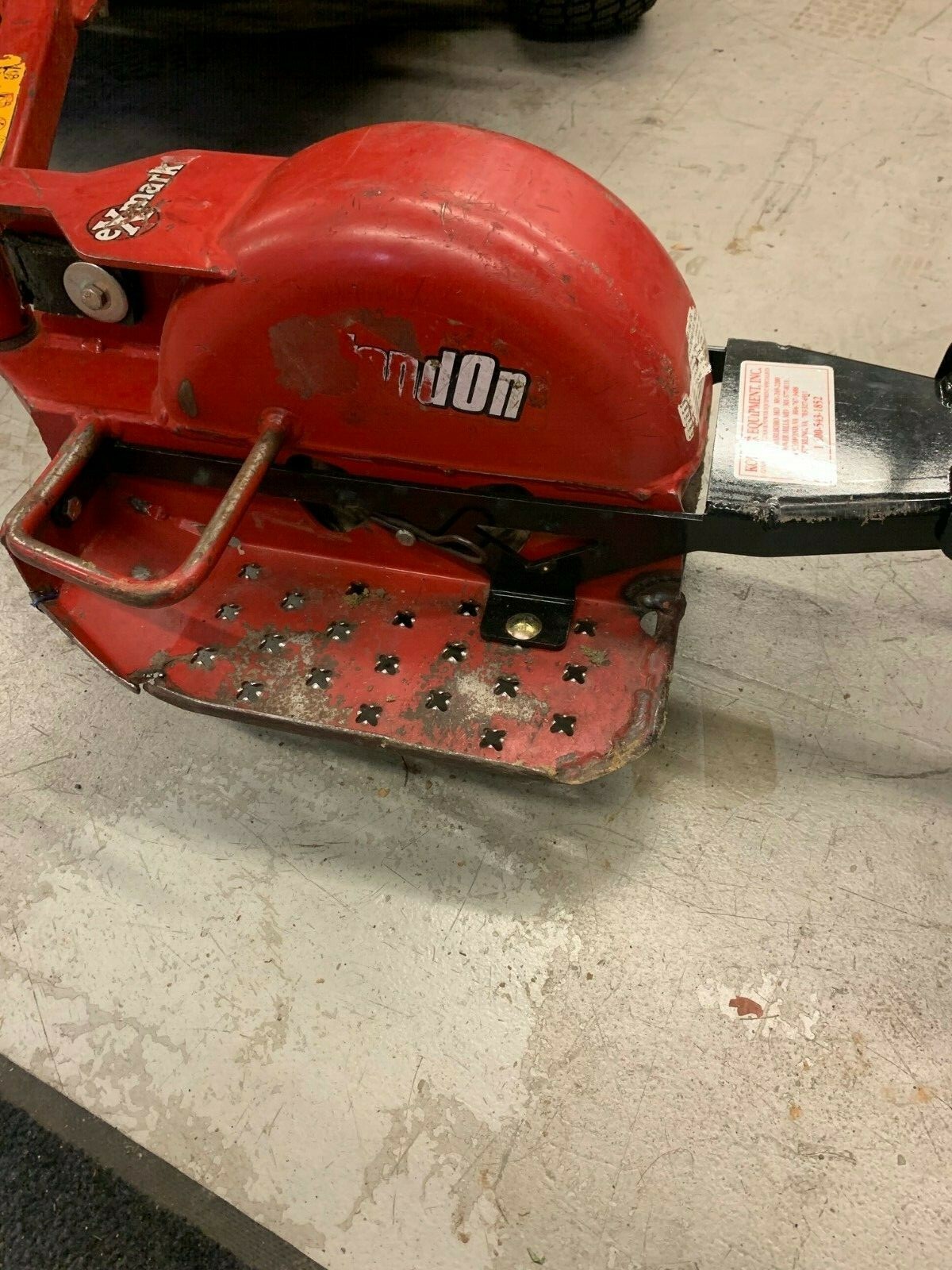 Tow and Blow Walk Behind Mower Blower Attachment Stand-on Exmark | eBay