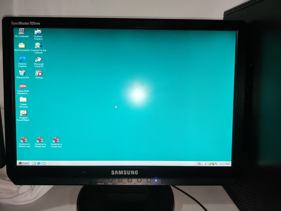 RETRO WINDOWS 98 ULTRA FAST INDUSTRIAL / GAMING COMPUTER VINTAGE PC ...