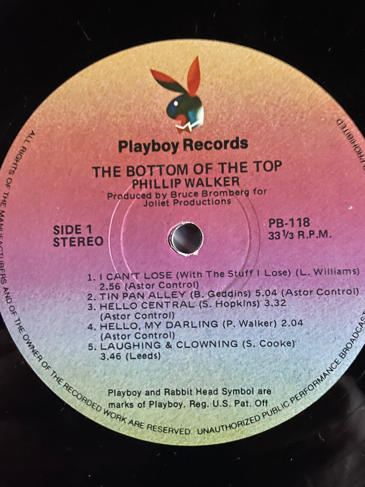 PHILLIP WALKER : The Bottom of the Top - : AUSSIE PLAYBOY LP 1973 - SUPERB BLUES | eBay Australia