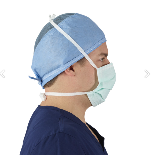 Halyard 48100 Surgical Face Mask, Blue - Pack of 50 for sale online | eBay