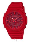 G-SHOCK GA-2100 SERIES RED DIAL ANALOG-DIGITAL WATCH GA2100-4A | eBay