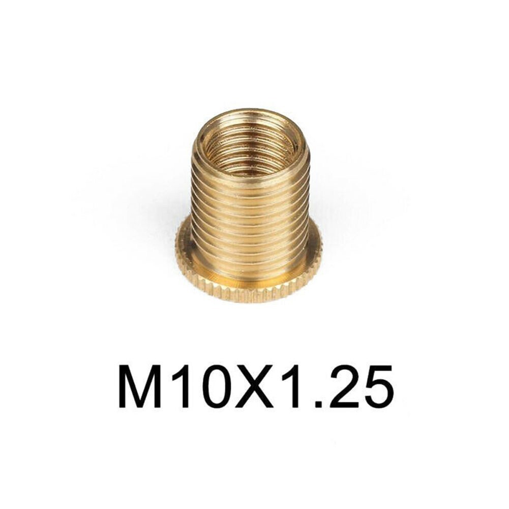 Useful Thread Adapter Nut Gear Insert Kit M10x1.25 M10x1.5 Accessories ...