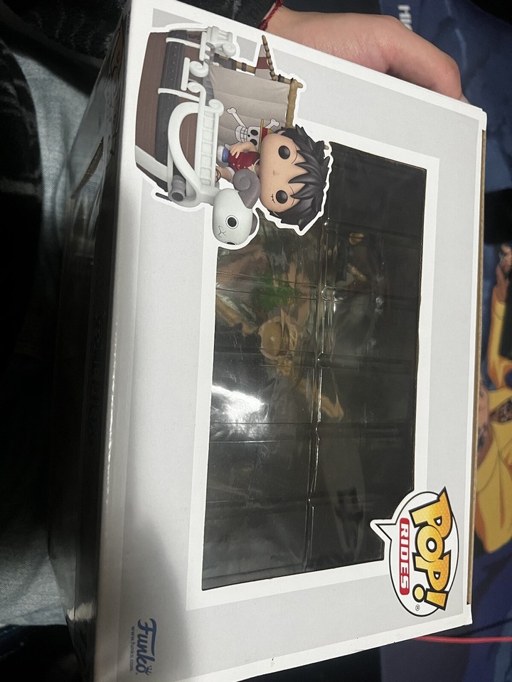 Funko Pop #111 One Piece Luffy Going Merry NYCC 2022 Shared W/ Barcode ...