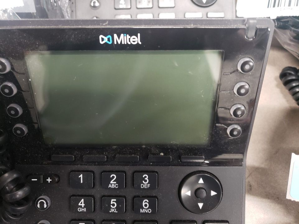 Mitel IP480G VoIP 8-Line Black Business Desk Phones -See Pics/Desc ...
