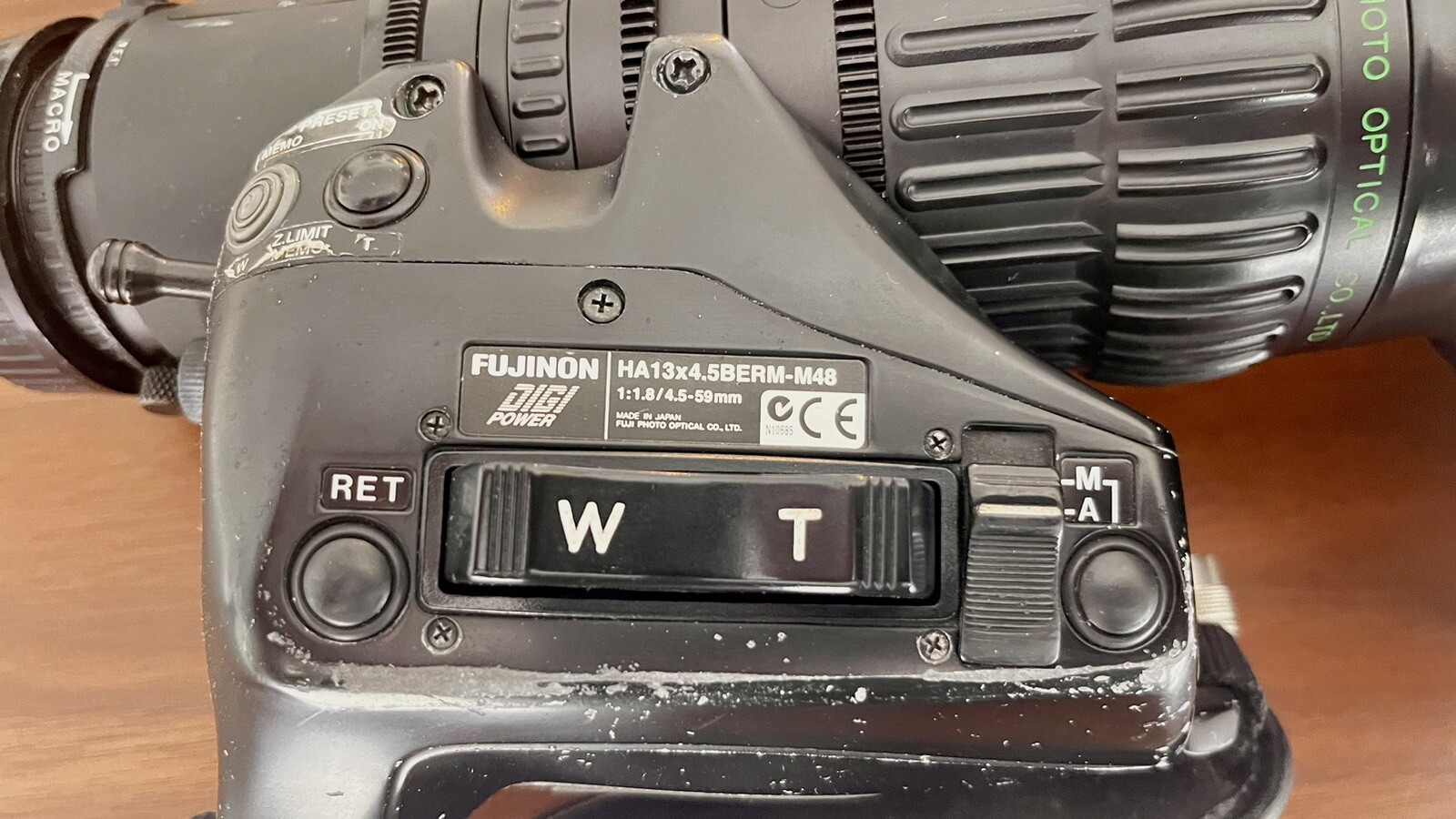 Fujinon Digi power HA13x4.5 BERM-M48 | eBay