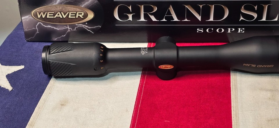 Weaver Rifle Shotgun Scope Grand Slam Model 800614 2-8x36 Black Japan ...