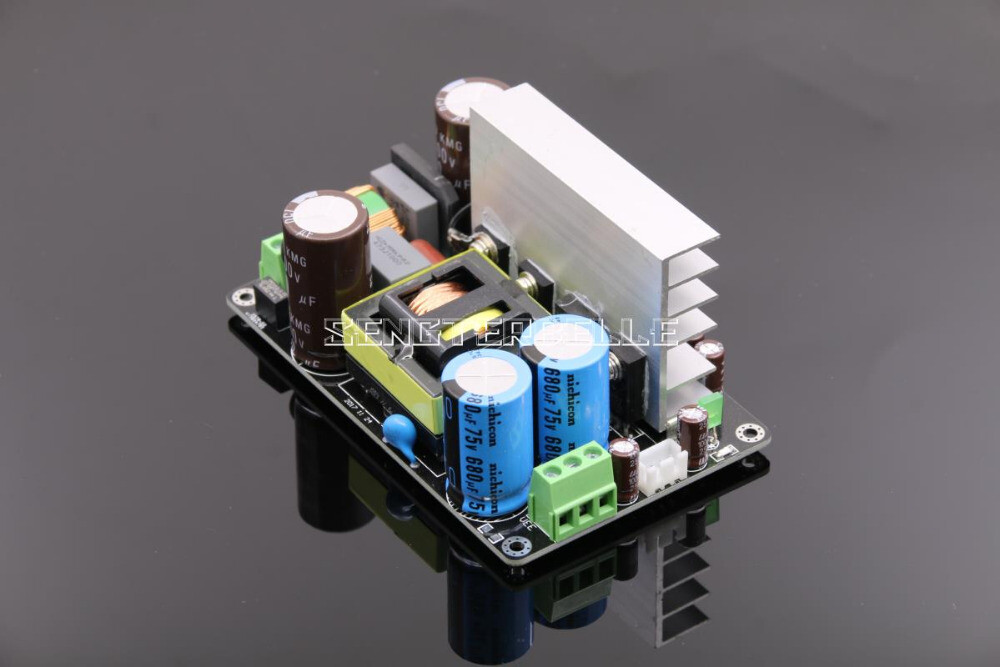 500W HIFI Audio LLC Soft Switching PSU Board ± 24V For Power Amplifier ...