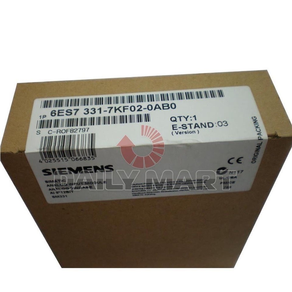 NEW Siemens 6ES7331-7KF02-0AB0 Simatic S7-300 Analog Input SM 331 | eBay