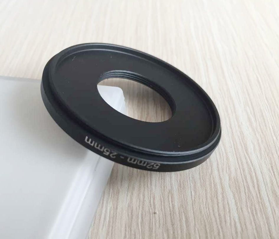 Nikon CFI M25 microscope objective to M52 52mm adapter | eBay