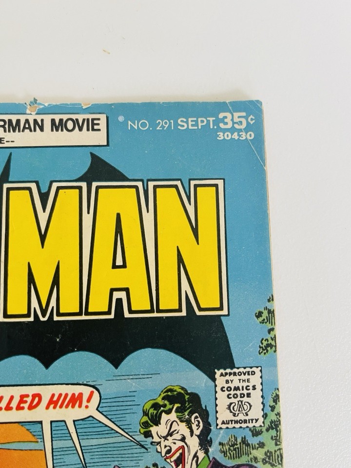 Batman #291 (1977 DC) – “Who Killed Batman?” Begins – RAW & Ungraded | eBay