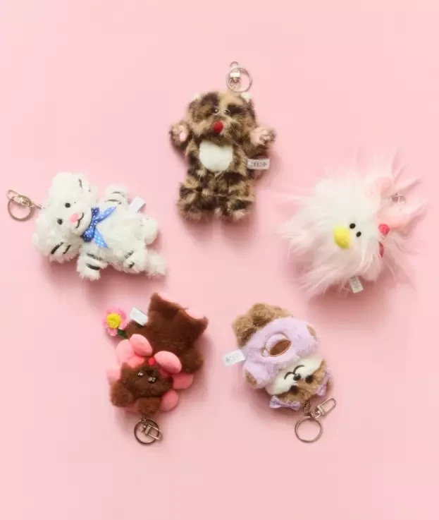 [ILLIT Minju] 1st Debut Anniversary Official MD - Plush Keyring ...