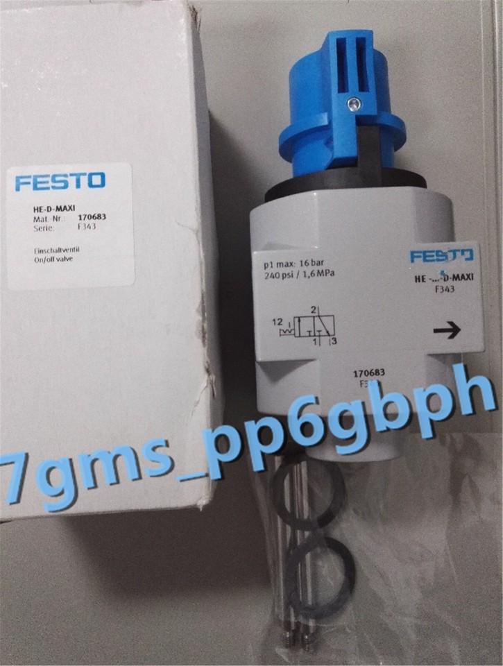 1 PCS NEW IN BOX FESTO switch valve 170683 HE-D-MAXI | eBay