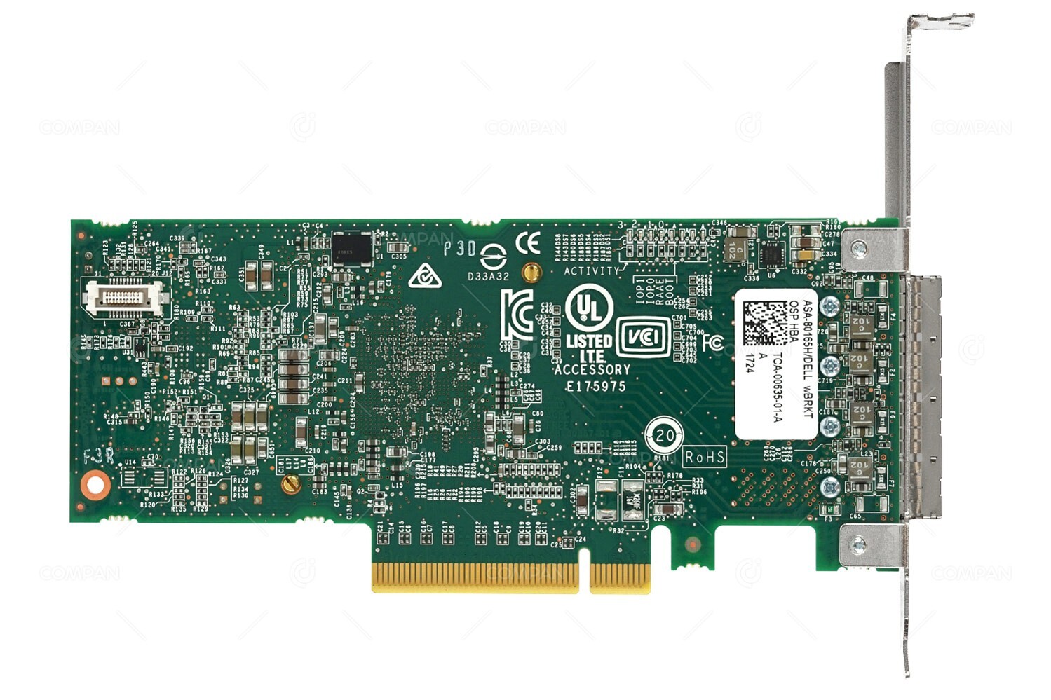 89R7R DELL 4 PORT 12G SAS I/O HBA CONTROLLER FOR COMPELLENT SCV3020 ...