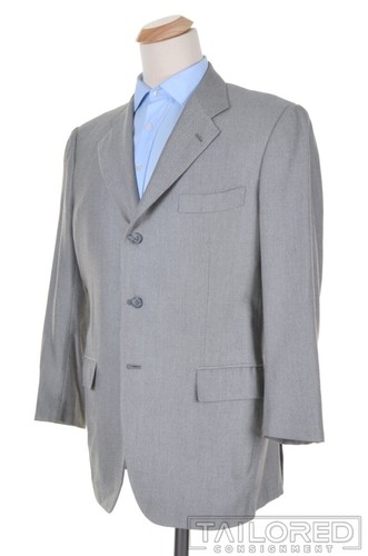 KITON Solid Gray 100% CASHMERE Mens Blazer Sport Coat Jacket - EU 50 ...