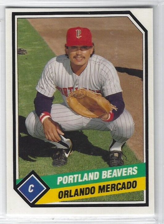 1989 TCMA Portland Beavers (Class AAA-Minnesota Twins) Orlando Mercado ...