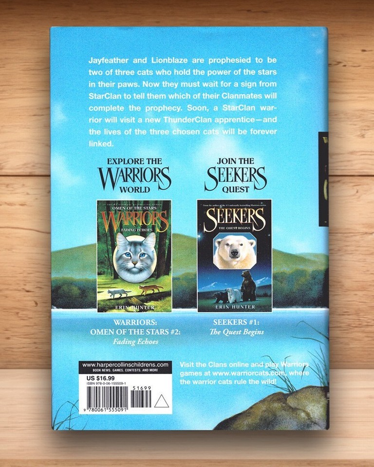 Erin Hunter - Warriors Omen of the Stars Fourth Apprentice - Hardcover ...