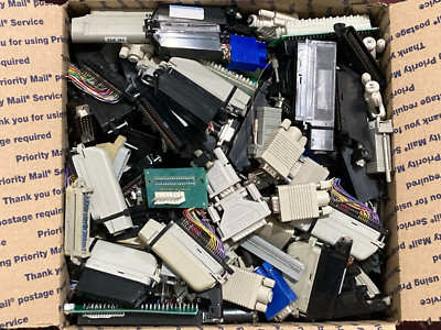 15lbs Gold Scrap Recovery Electronics Computer Telecom Connectors Cable ...