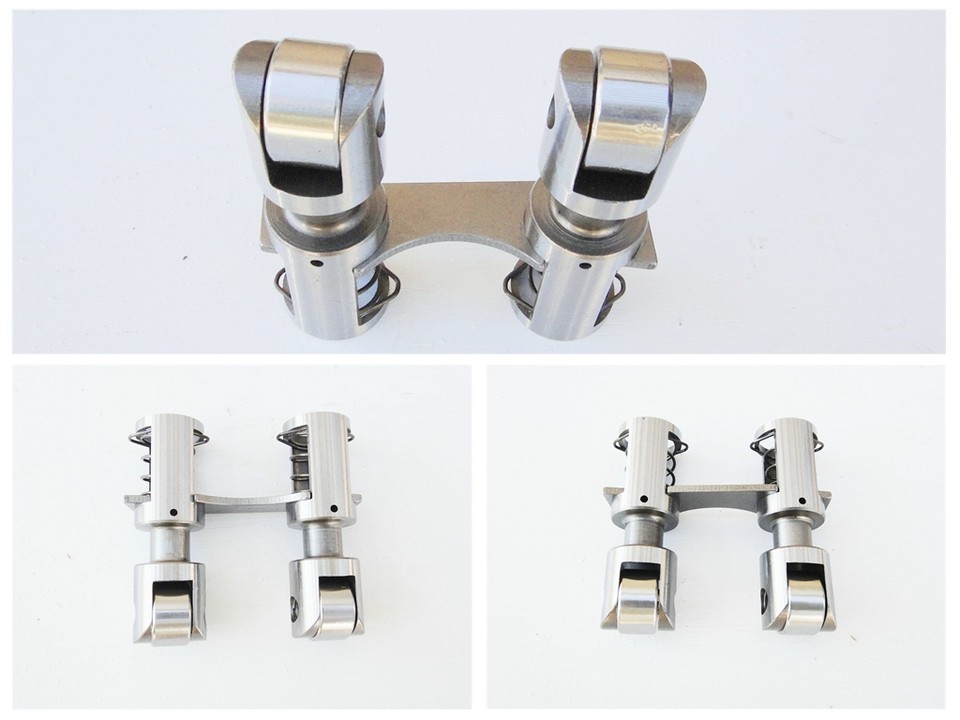 PRO RACER SOLID ROLLER LIFTERS BBC CHEVY/GMC 396-502 ALL HORIZONTAL BAR ...