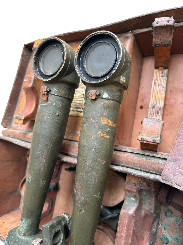 WW1 US M1915A1 Periscope Binoculars Trench Rabbit Ears Original Box ...
