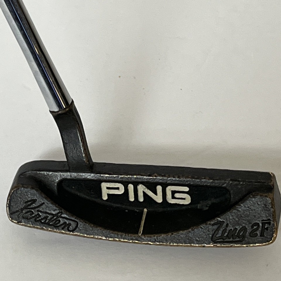 Ping Zing 2F Karsten Blade Putter 35” RH Steel Shaft Jumbo Golf Grip | eBay