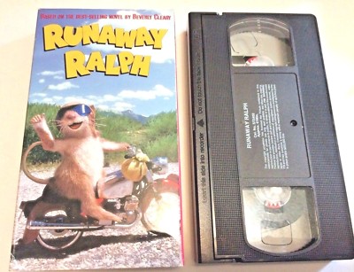 Runaway Ralph (VHS, 1999) Based On The Best Selling Novel 95492340239| eBay