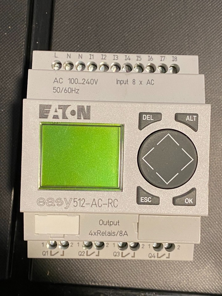 Eaton - Cutler Hammer EASY512-AC-RC Smart Relay, EZ-500, 12 I/O-8 In ...