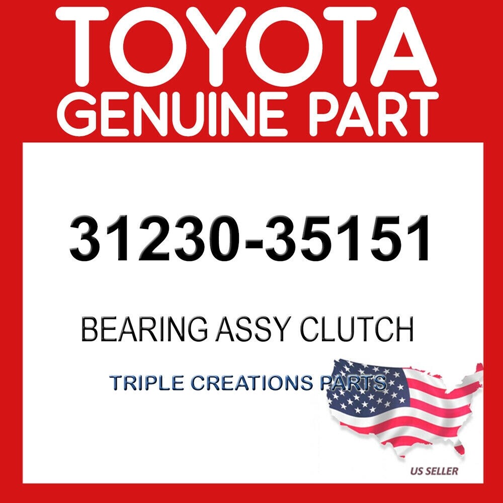 31230-35151 Toyota Bearing ASSY Clutch 3123035151 Genuine OEM Part for ...