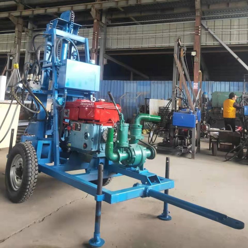 2024 Commercial Industrial Portable Diesel Drilling Rig For Water Well ...