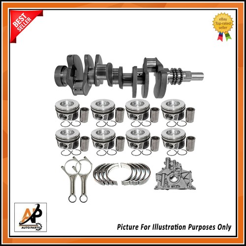Crankshaft Piston 0.50mm & Rebuilt Kit For RANGE ROVER 4.4 Diesel 448DT ...