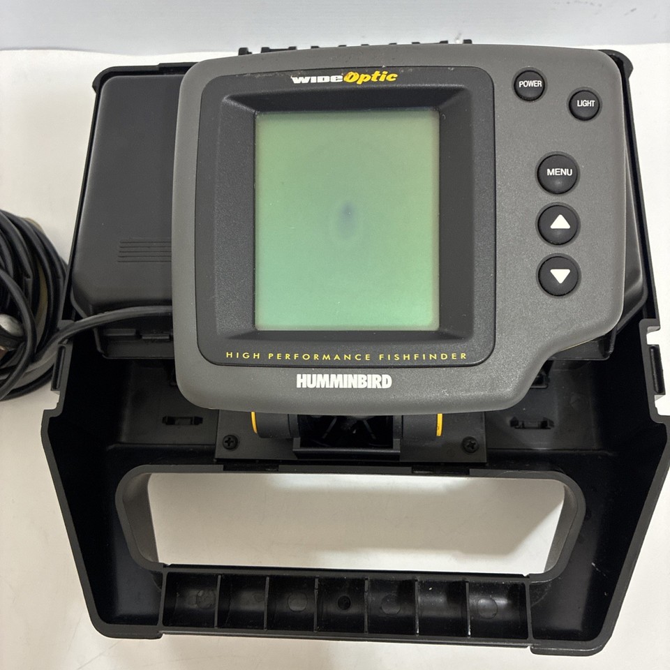 Hummingbird Wide Portable Kayak Fish Finder W/Transducer - UNTESTED | eBay