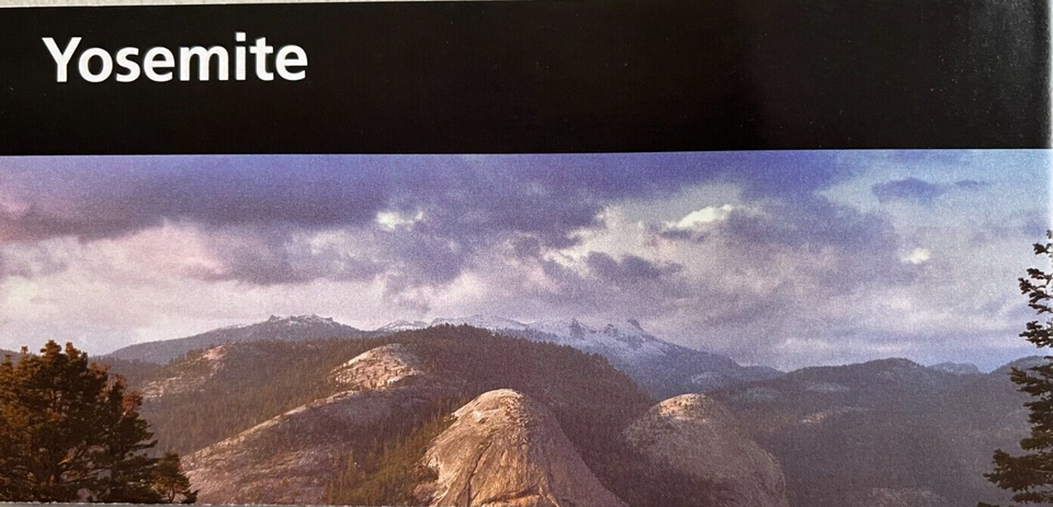 Newest YOSEMITE NP - CA NATIONAL PARK SERVICE UNIGRID BROCHURE/MAP GPO ...