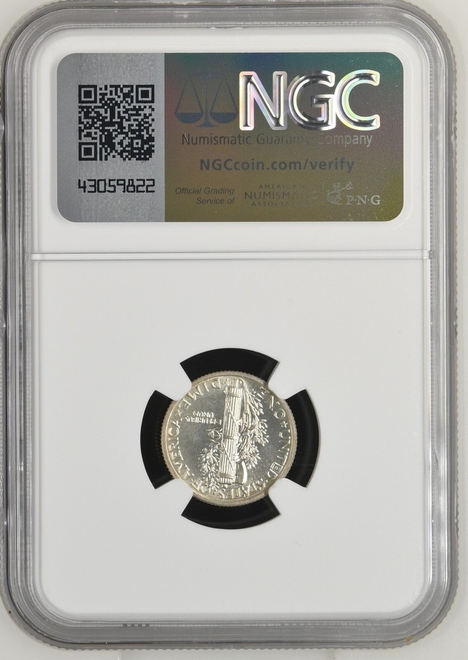 1942 Mercury Dime NGC PF 67+ - Stunning & Brilliant Amber-Champagne ...