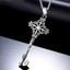 MENDEL Gothic Mens Stainless Steel Hip Hop Key Pendant Necklace Men ...