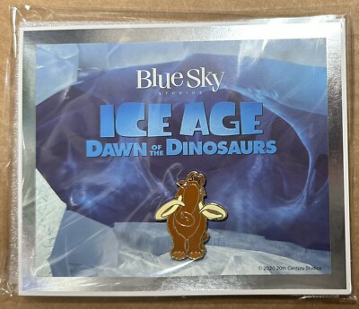 Disney Movie Club Exclusive Enamel Pin: Ice Age VIP Pin (Manny) | eBay