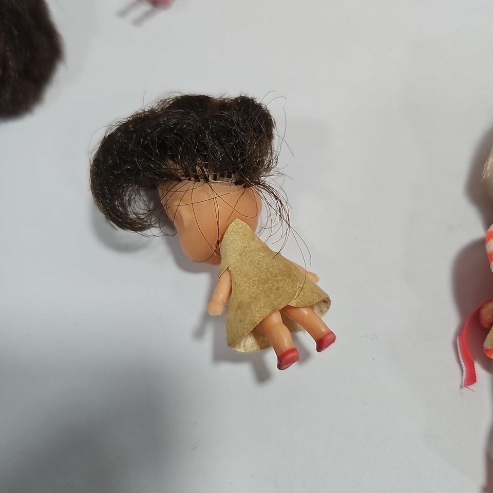 Vintage Kiddles Collector Case with Dolls & Accessories Lot | eBay