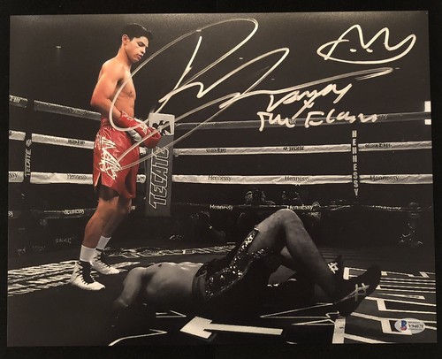 King Ryan Garcia Signed Autograph 11x14 Photo BAS COA Boxing Champion ...