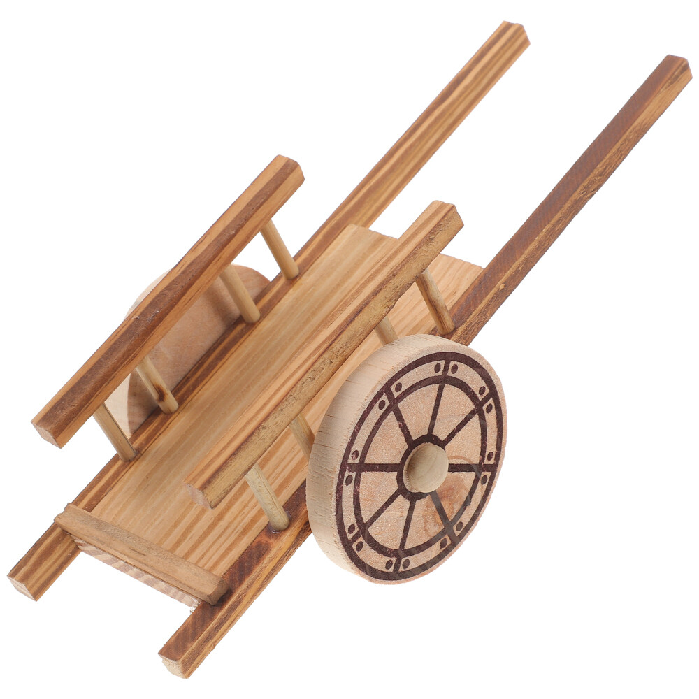 3pcs Tiny Cart Model Micro Landschaft Trolley Model | eBay